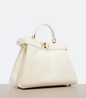 Fendi Peekaboo Small Leather Top-handle Bag