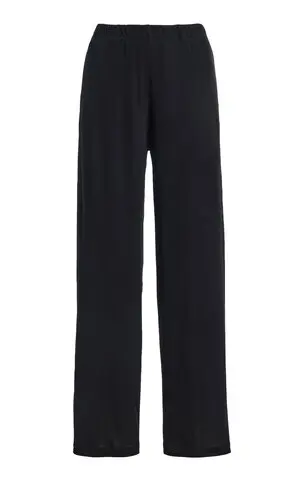 FLORE FLORE Sophie Cotton Straight-leg Pants