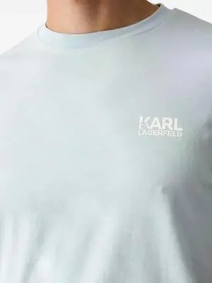 Karl Lagerfeld Logo-print Crew-neck T-shirt