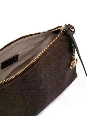 Liu Jo Pebbled Logo-charm Shoulder Bag
