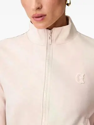 Guess Logo-patch Zip-up Jacket