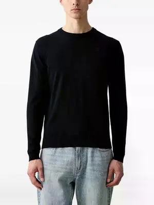 Karl Lagerfeld Logo-patch Sweater - Blue