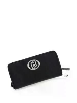 Liu Jo Logo-plaque Pebbled-effect Wallet