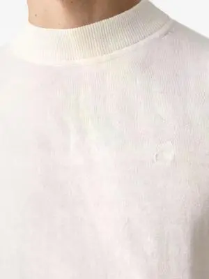 Karl Lagerfeld Logo-patch Mock-neck Sweater