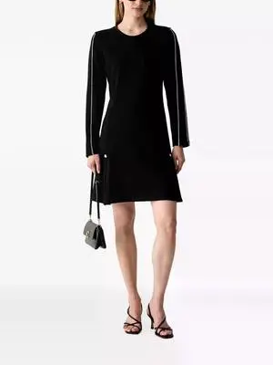 Liu Jo Side-stripe Pleated Dress