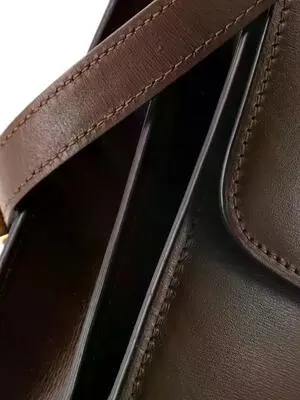 Celine Classic Box Bag Smooth Leather Shoulder Bag - Brown