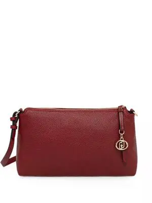 Liu Jo Pebbled Shoulder Bag - Red