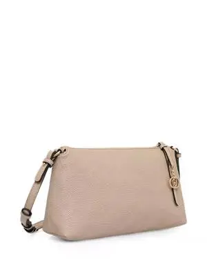 Liu Jo Logo-charm Pebbled-effect Shoulder Bag