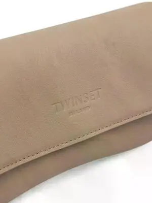 TWINSET Logo-debossed Knot-detail Tote Bag