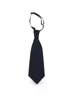 Corneliani Striped Ascot Tie - Blue