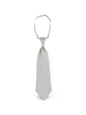 Corneliani Pointed-tip Ascot Tie - Grey