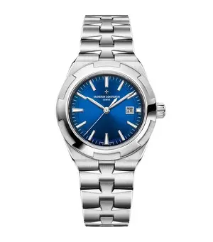 VACHERON CONSTANTIN Overseas Self-winding Watch With Stainless Steel Bracelet - Silver
