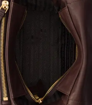 Prada Mini Lambskin Explore Shoulder Bag