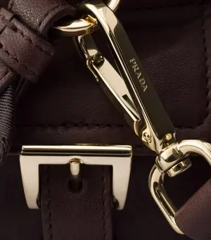 Prada Mini Lambskin Explore Shoulder Bag