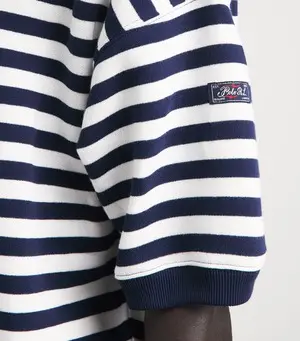 Polo Ralph Lauren Fleece Stripe Short-sleeve Sweater