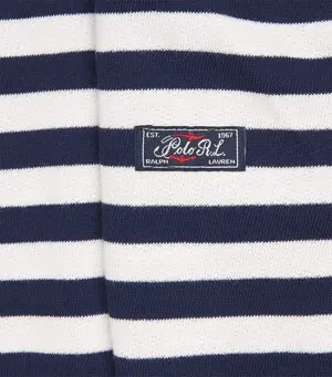 Polo Ralph Lauren Fleece Stripe Short-sleeve Sweater