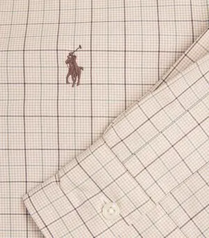 Polo Ralph Lauren Stretch-cotton Check Custom Fit Shirt