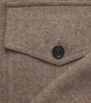 Kiton Virgin Wool-cashmere Overshirt