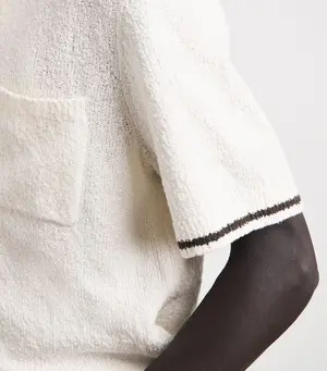 SAMSØE SAMSØE Bouclé Sapedro Short-sleeve Shirt