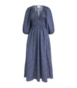 Matteau Organic Cotton Paisley Maxi Dress