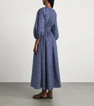 Matteau Organic Cotton Paisley Maxi Dress