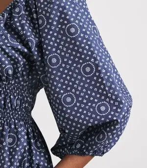 Matteau Organic Cotton Paisley Maxi Dress