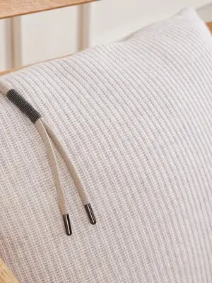 Brunello Cucinelli Ribbed-knitted Cashmere Cushions