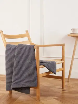 Brunello Cucinelli Ribbed-knitted Cashmere Throw