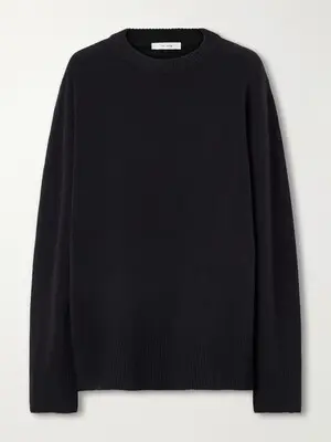 THE ROW Sibem Wool And Cashmere-blend Sweater - Black