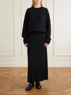 THE ROW Sibem Wool And Cashmere-blend Sweater