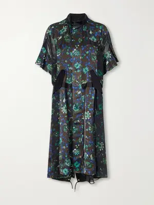Sacai Collared Day Dresses