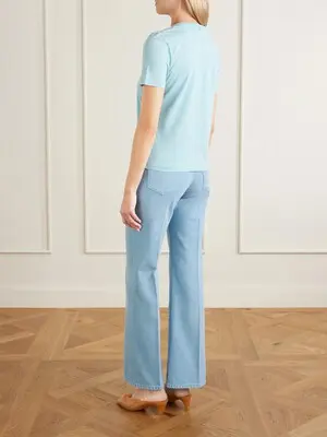Chloé Printed Cotton-jersey T-shirt