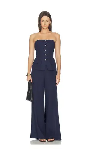 Generation Love Quinn Linen Bustier