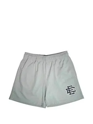 ERIC EMANUEL Logo-print Track Shorts - Grey