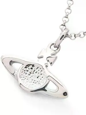 VIVIENNE WESTWOOD Tone Rhinestone Embellished Orb Pendant Necklace