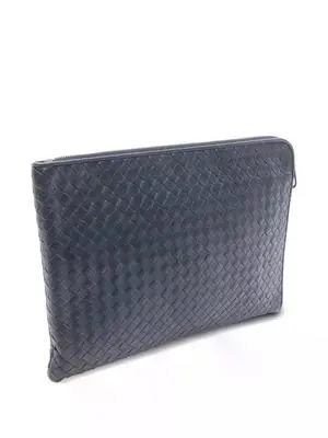 Bottega Veneta 2000s Intrecciato Clutch Bag