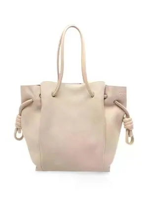 Loewe 2000s Flamenco Knot Tote Bag - Neutrals