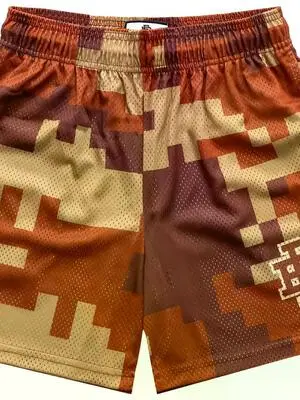 ERIC EMANUEL Pixelated-camouflage Shorts