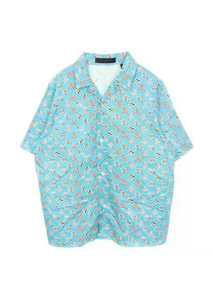 LOUIS VUITTON 2020s Distorted Damier Short-sleeved Shirt
