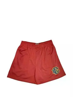 ERIC EMANUEL Logo-print Shorts - Red