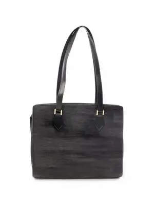 LOUIS VUITTON 1998 Epi Duplex Shoulder Bag - Black