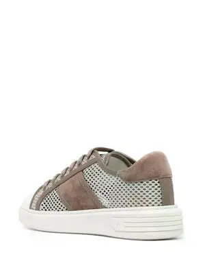 Bally Mesh-panelled Lace-up Sneakers