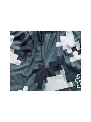 ERIC EMANUEL Camouflage Mesh Shorts - Grey