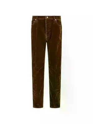 FERRAGAMO Five-pocket Straight Leg Trousers