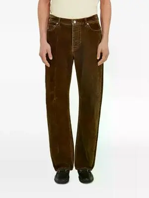 FERRAGAMO Five-pocket Straight Leg Trousers