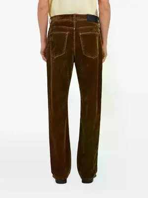 FERRAGAMO Five-pocket Straight Leg Trousers
