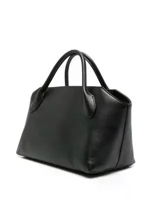 THE ROW Terrasse Bauletto Shoulder Bag - Black