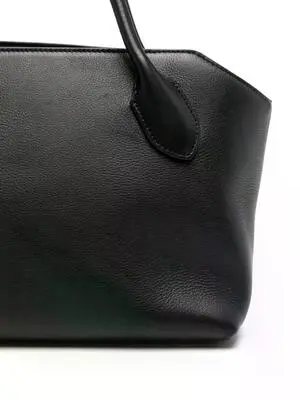 THE ROW Terrasse Bauletto Shoulder Bag - Black