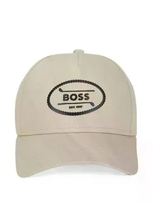 BOSS Logo Patch Baseball Cap - Neutrals