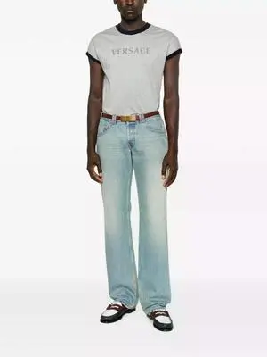 Versace Logo-print Reversible T-shirt